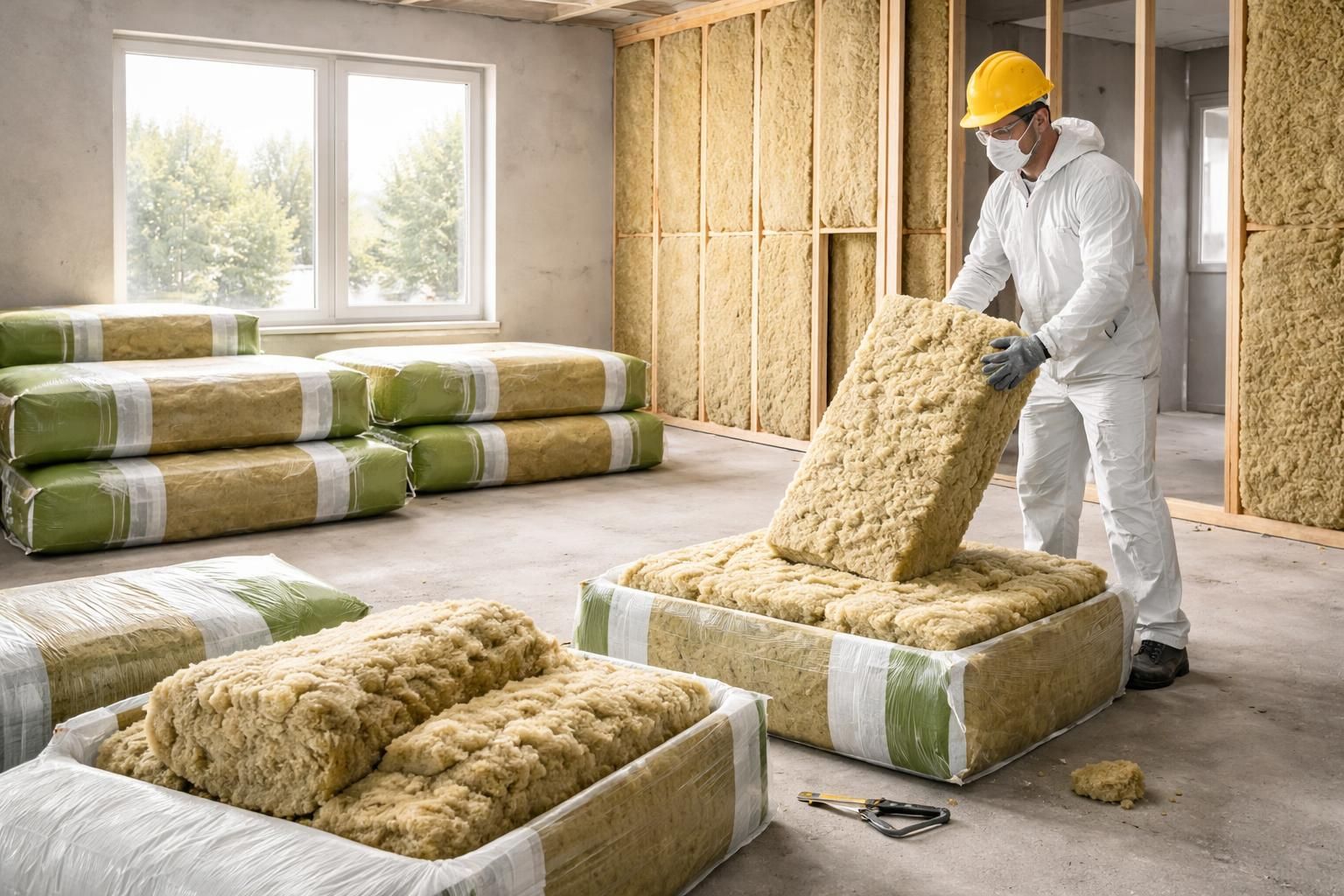 Combien De Sac De Laine De Roche Pour 100m2